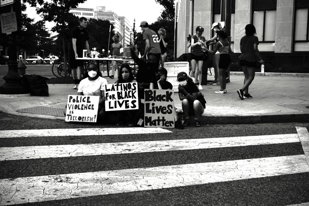 BLM Protests Captured In Black And White