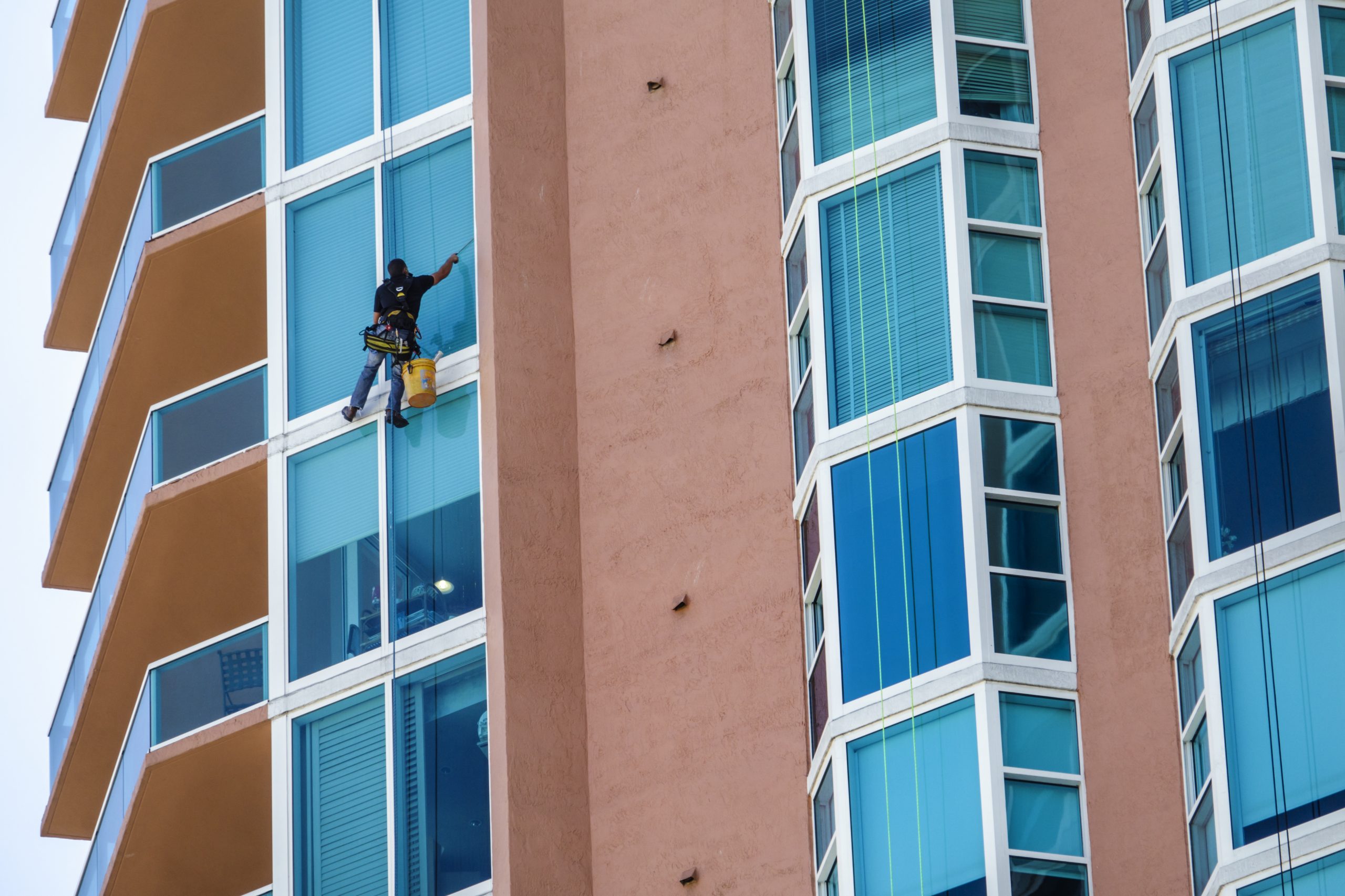 High-rise window cleaners risk their lives every day—now they’re on strike