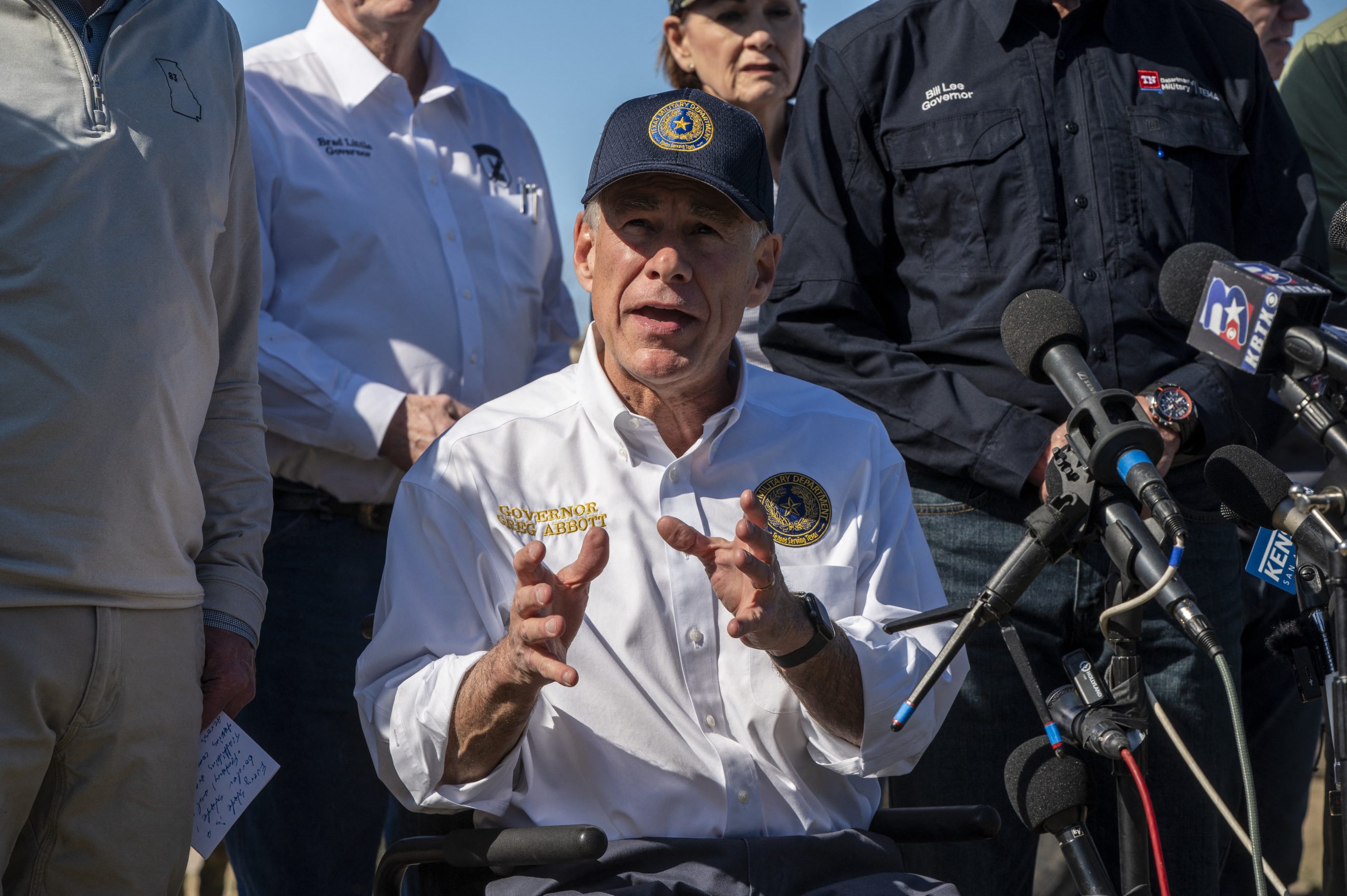 Greg Abbott's border stunts are the real 'invasion' at Eagle Pass
