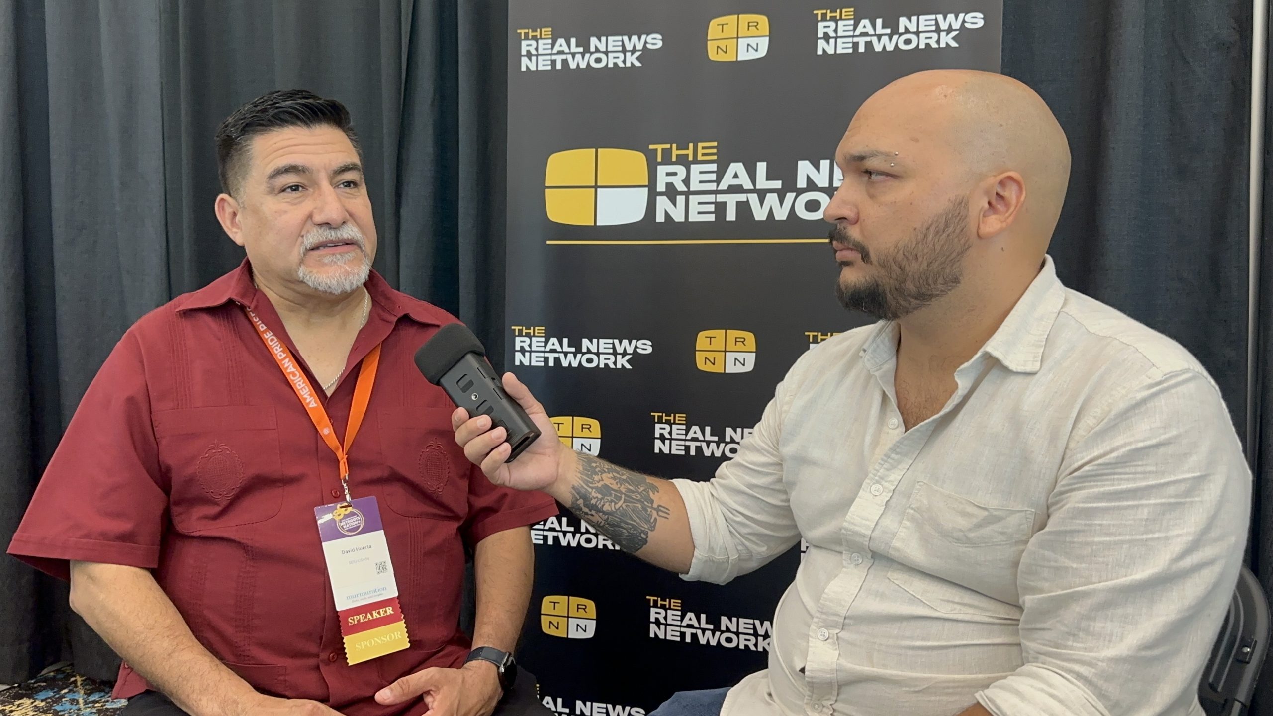 EXCLUSIVE: David Huerta, union leader beaten and arrested at ICE raid ...
