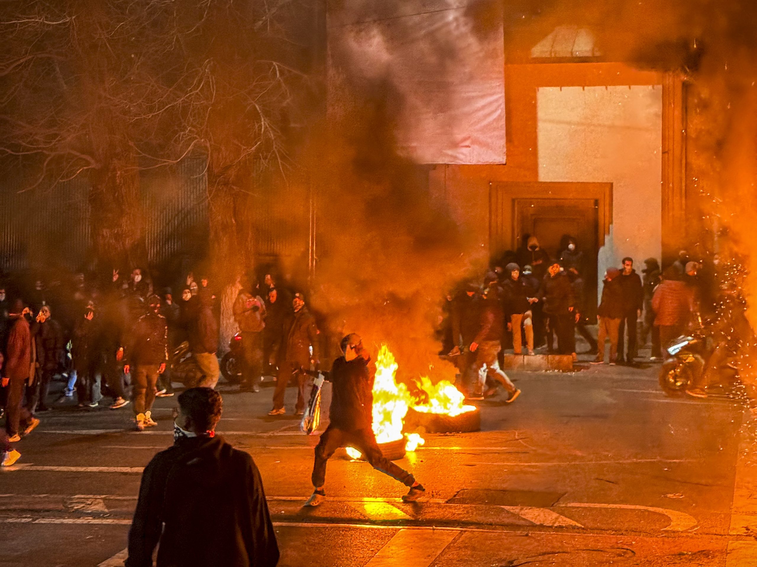 'Blood everywhere': Iran's protests continue as violence rises