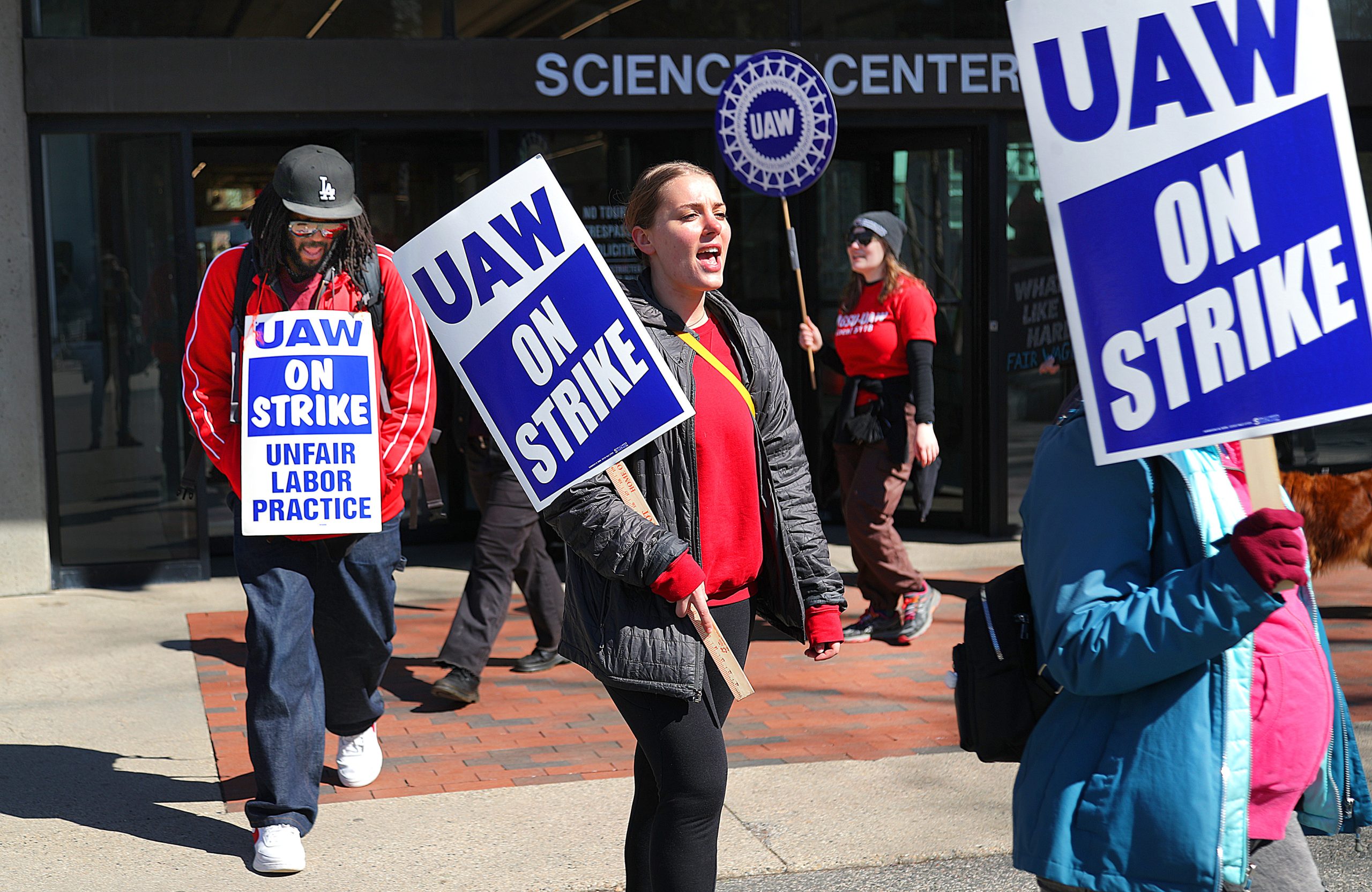 Amid Trump attacks and Epstein scandals, 4,000 graduate students strike ...
